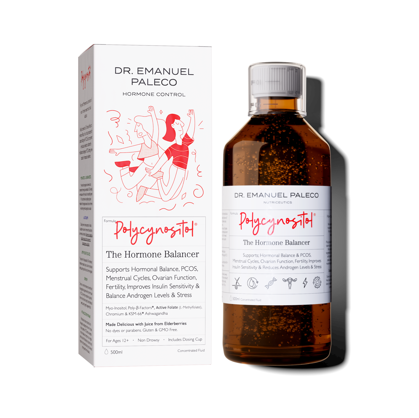 Dr. Emanuel Paleco Polycynositol® - Liquid Inositol for PCOS + Weight Loss